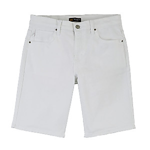 Lee Women's Relaxed Fit Bermuda Short, White, 8