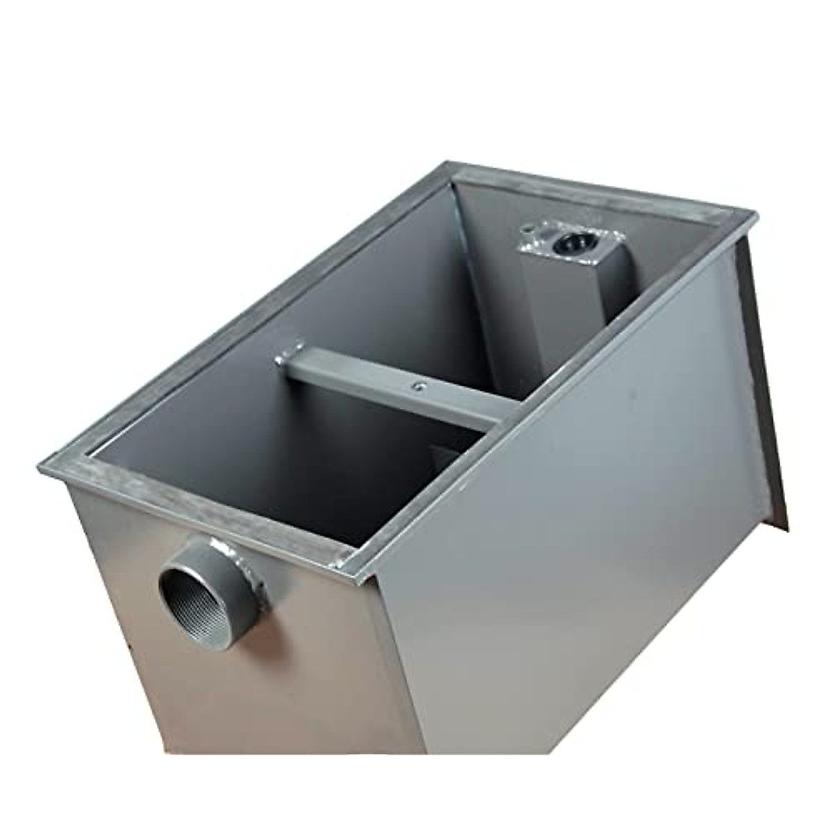 Wentworth 40 Pound Commercial Grease Trap Interceptor for Restaurant Under Sink Kitchen, 20 GPM, WP-GT-20