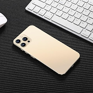 Tangxi 6.5Inch Cell Phone, Quad Core 4G Network WiFi 4GB RAM 64GB ROM 5000mAh Smartphone US Plug 100‑240V (Gold)