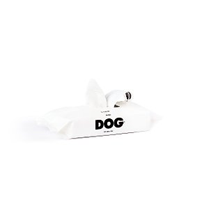 DOG by Dr. Lisa - Dog Wipes - Plant-Based, Natural Bathing Wipes for Dogs - Made from 100% Compostable Bamboo - Vet-Created - Vegan, Non-Toxic - 80 Count