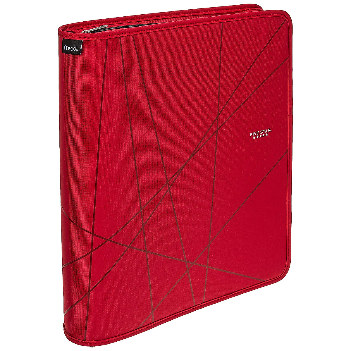 Five Star First Gear Zipper Binder, 1-1/2 Inch 3 Ring Binder, 8-1/2" x 11", Color Selected For You, 1 Count (29058)