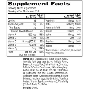 One A Day Men’s Multivitamin Gummies, Multivitamin for Men with Vitamin A, C, D, E, Calcium & More To Support Healthy Muscle Function, Gummies, 230 Count