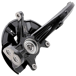 [1-Pack] 698-409 Front Left (Driver) Side Wheel Hub Bearing Steering Knuckle Assembly Kit Compatible with 2006-2012 Ford Fusion, [Lincoln] 2007-2012 MKZ, 2006 Zephyr, 2006-2011 Mercury Milan