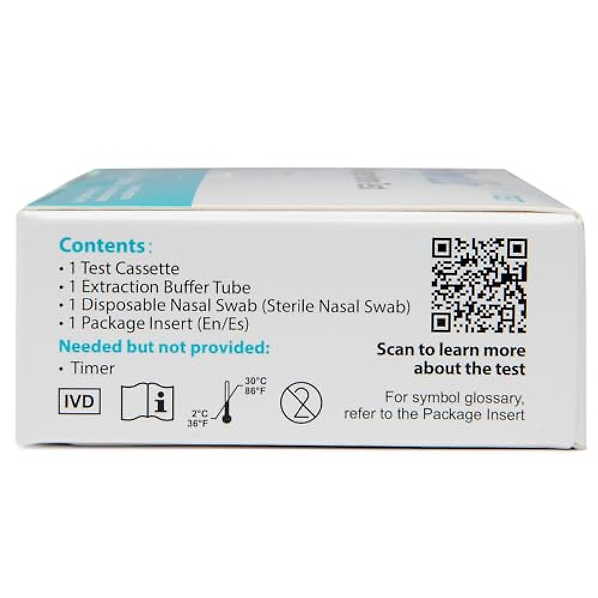 Flowflex COVID-19 Antigen Home Test kit, 1 Pack, 1 Tests Total. FDA EUA Authorized OTC at-Home Self-Test, Non-invasive Nasal Swab, Easy to Use and No Discomfort, Results in 15 Minutes