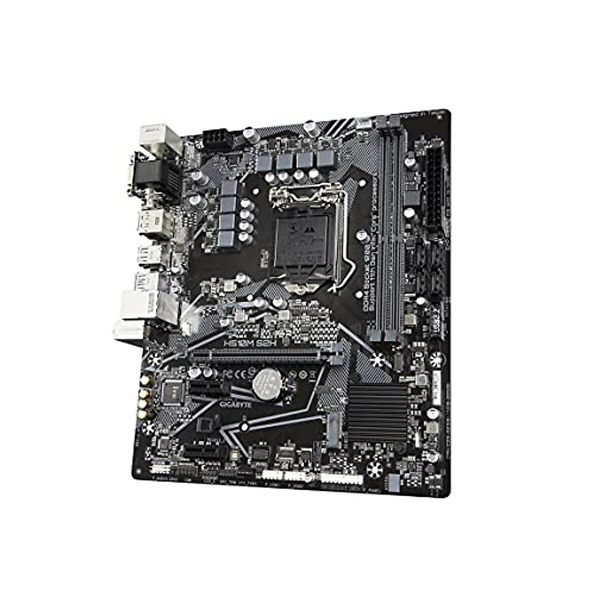 GIGABYTE H510M S2H (LGA 1200/ Intel/ H510/ Micro-ATX/PCIe 4.0/ USB 3.2 Gen1/ Gaming GbE LAN/Motherboard)