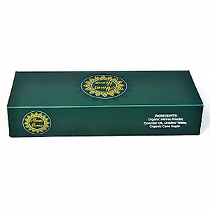 ALMAS Henna Cones / tubes 100% natural, ready to use paste hair color hair dye-reddish brown color for women, 3 PACK, 30g Each