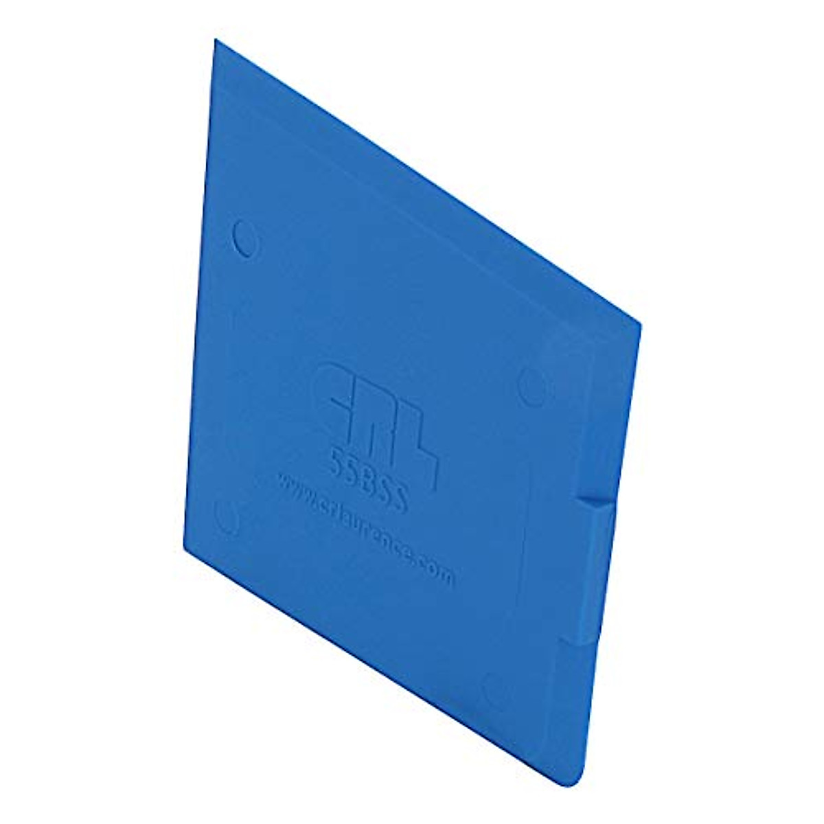 C.R. Laurence 55BSS CRL Silicone Spatula Finishing Tool, Blue