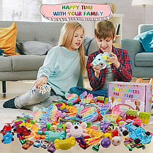 356 PCS Party Favors for Kids, Fidget Toys Pack,Easter Basket Stuffer for Kids, Birthday Gift Toys, Stocking Stuffers, Christmas Gifts, Easter Gifys Party Toys Assortment, Treasure Box Birthday Party, Goodie Bag Stuffers for Kids, Carnival Prizes, Pinata