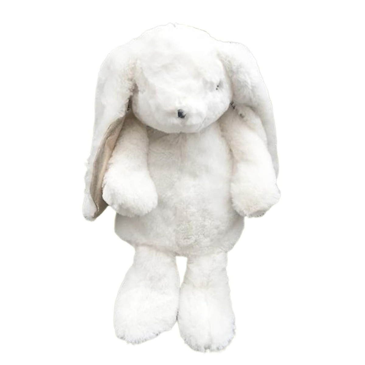 Tukta Kawaii White Rabbit Bunny Backpack School Shoulder Bag Plush Toys Stuffed Doll Kids Children Girls Women Gifts 15.5 inches