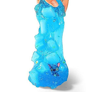 3 Packs Jelly Cube Crunchy Slime Kit,Non Sticky,Super Soft Sludge Toy,Birthday Gifts for Kids,DIY Crystal Glue Boba Slime Party Favor for Girls & Boys(Blue,Yellow,Pink)