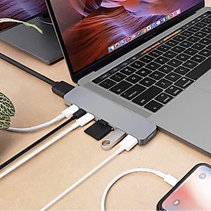 PRO-Tek HyperDrive Multiport USB-C Adapter forMacbook 13/ MacBook Air