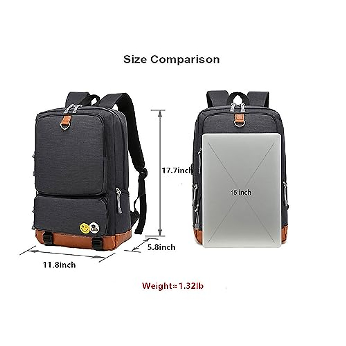XCO-LEE Teen Daily Knapsack Tears of the Kingdom Graphic Rucksack Canvas Bookbag for Student-Lightweight Travel Bagpack