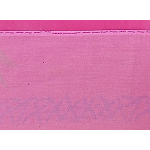 Peegli Indian Women's Crepe Silk Leaf Saree Vintage Pink Fabric DIY 5 Yards Sari