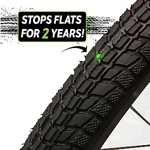 Slime 30070 Bike Inner Tube with Slime Puncture Sealant, Extra Strong, Self Sealing, Prevent and Repair, Schrader Valve, 29 x 1.85-2.20"