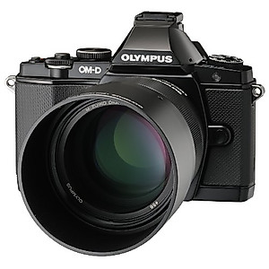 Olympus LH-61F Metal Lens Hood for M.ZUIKO Digital 75mm 1:1.8 Lens - Black