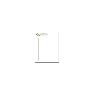 Southworth 403CR 25% Cotton Business Paper, 20 lbs, 8-1/2 x 11, White w/Red Rules, 500/Box