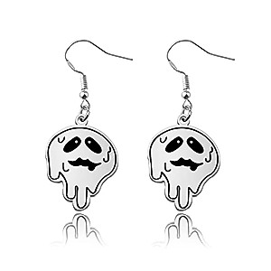 MYOSPARK The Owl House Inspired Gift The Owl House Characters Earrings The Owl House Fan Gift Hexside School of Magic and Demonics Jewelry (ABOMINATION ER)