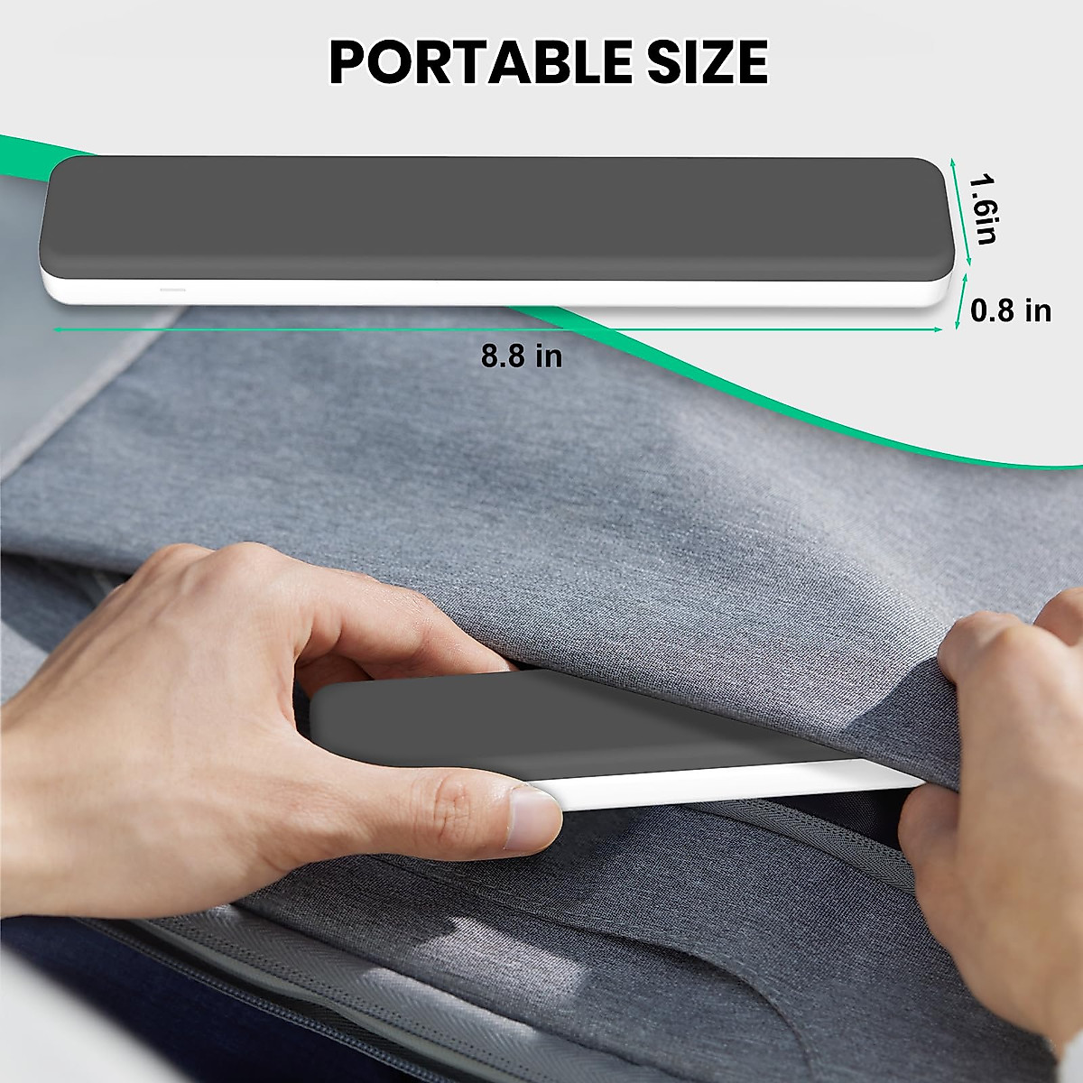 Apple Pencil 1st Generation Case, HAMOPY Wireless Charging Case Compatible with Apple Pencil 1st Generation Only, Magnetic Apple Pencil 1st Gen Charging Carrying Storage Box, Apple Pencil Accessories