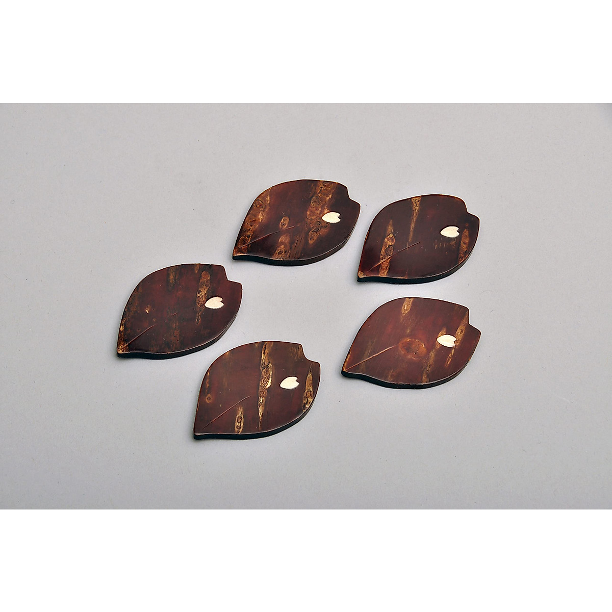 Cherry Blossom Bark Chopstick Rests 5set Japanese Craft