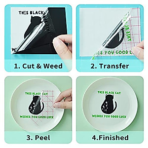 IModeur Permanent Adhesive Vinyl Bundle - 86 Pack Vinyl Sheets (12”x12”, Glossy, Matte, Metallic) for Most Cutting Machines and Party Decoration, Sticker, Craft Cutter, Car Decal