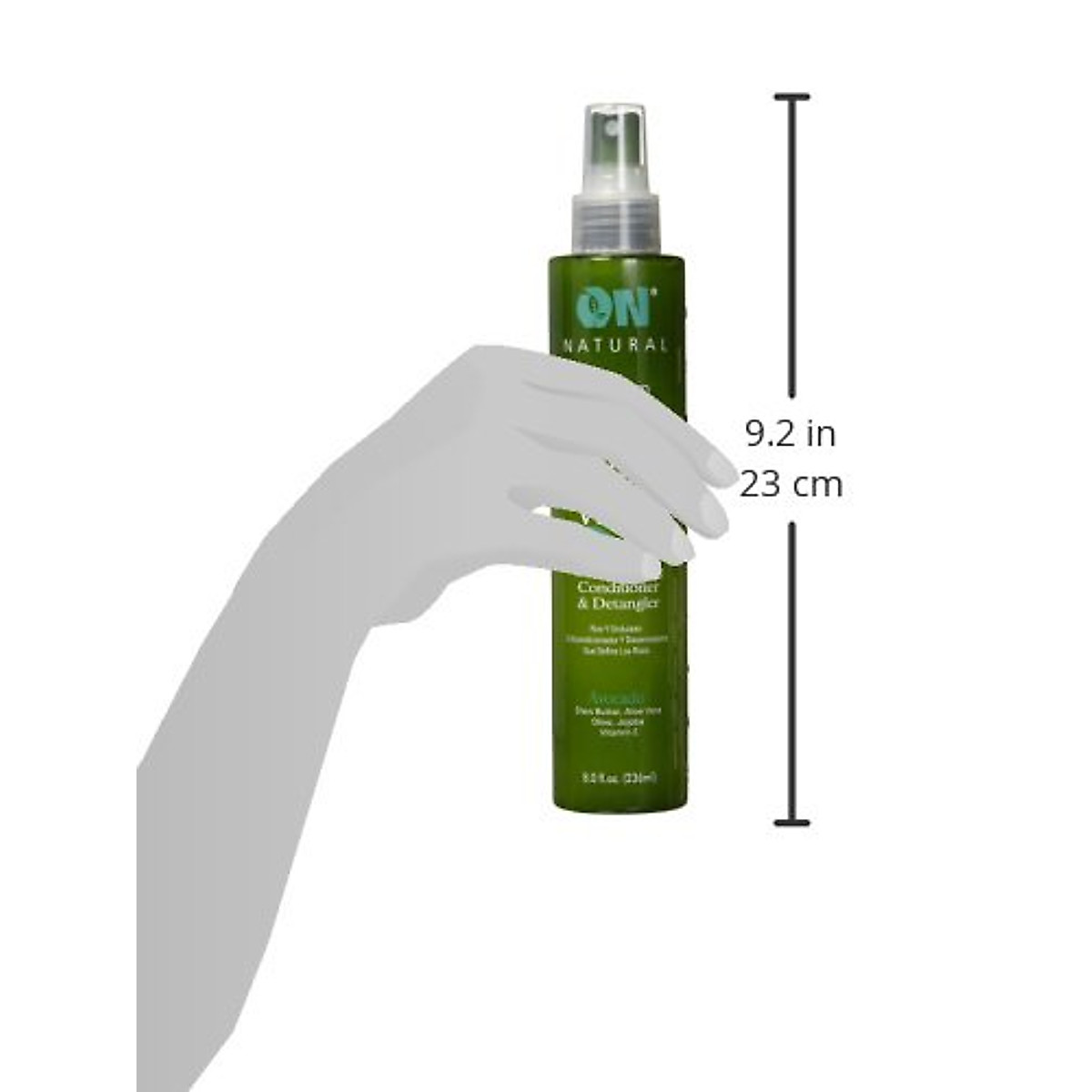 On Natural Curl-n-wavy Leave-in Conditioner & Detangler 8oz, 8 Oz