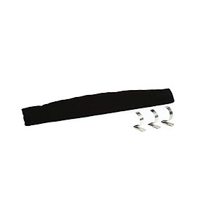 Remo Hardware Package, Bass Muffle Strip, Black, For 18" Diameter Drum