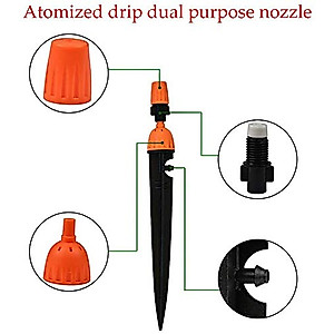 Upgrade Smart Water Pump Solar Garden Automatic Watering Device Outdoor Plants Self Drip Irrigation Solar Energy Charging Timer System Potted Plant Drip Irrigation for Potted Plants Flower Vegetables