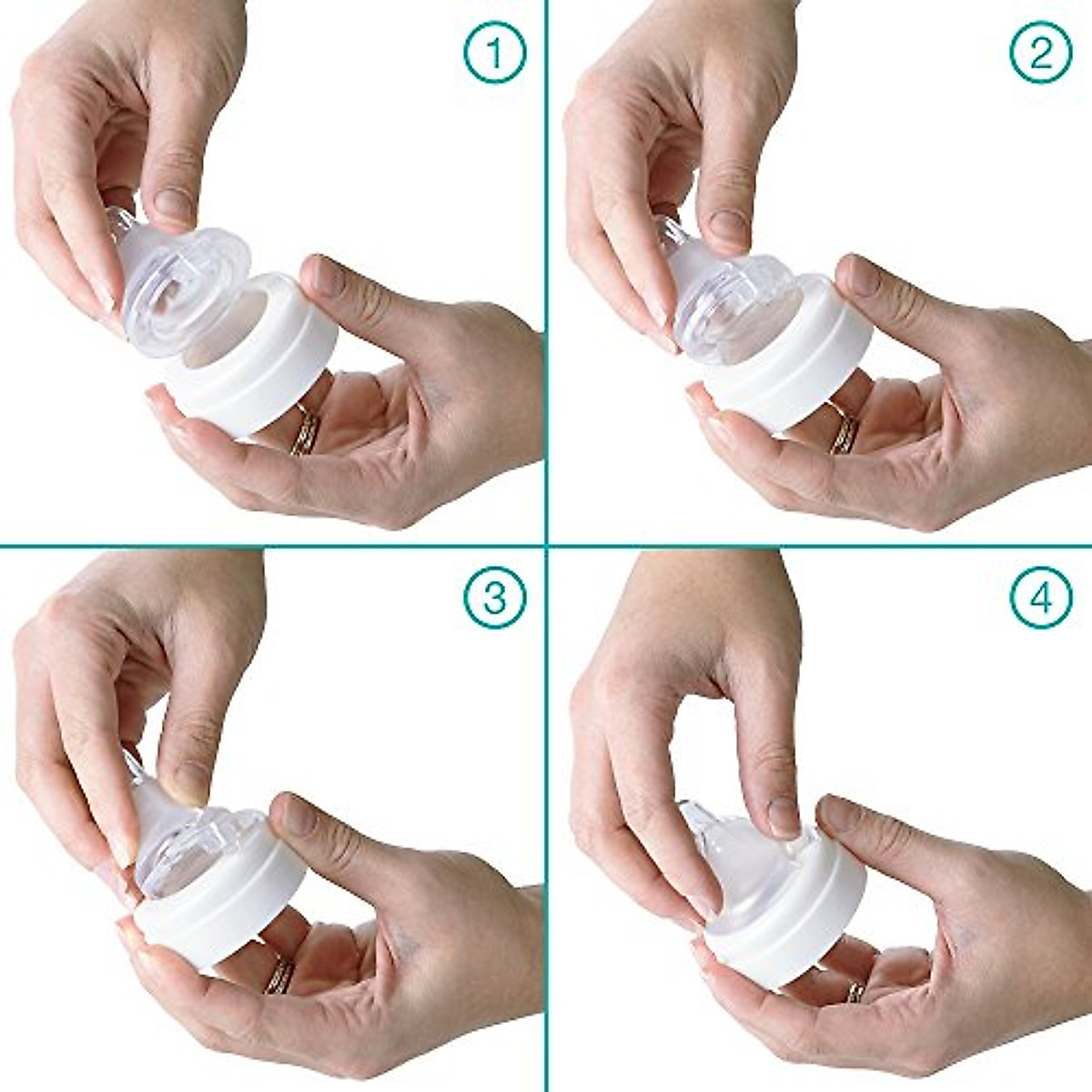 Evenflo Feeding Balance Plus Wide Neck Nipples for The Balance Plus Wide Neck Baby Bottles - Helps Reduce Colic - Fast Flow/X-Cut, 8 Months and Up (Pack of 2)