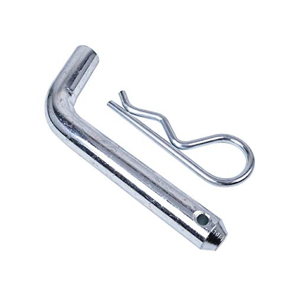 AGENCY 6 Recovery Shackle Block Assembly 2 INCH Double Hole Powder Coat Grey - Hitch Receiver Block - Proudly Made in The USA with US Certified Materials - Includes Hitch pin and D-Ring