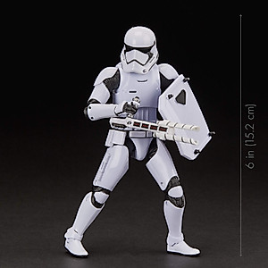 STAR WARS The Black Series First Order Stormtrooper Toy 6" Scale The Last Jedi Collectible Action Figure, 4 & Up