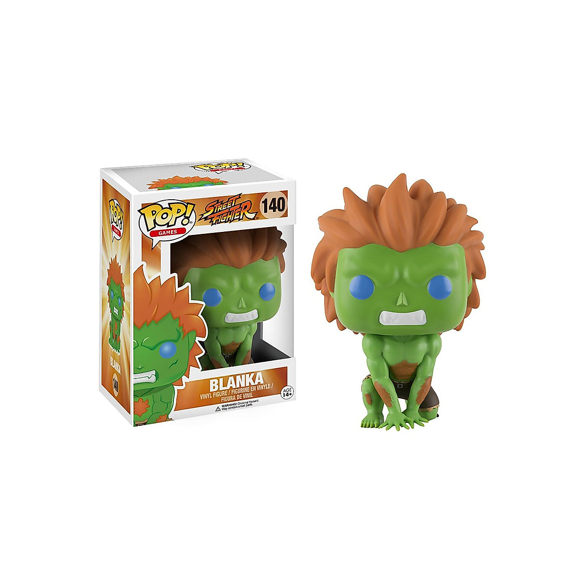 Funko Street Fighter Blanka Pop Games Figure