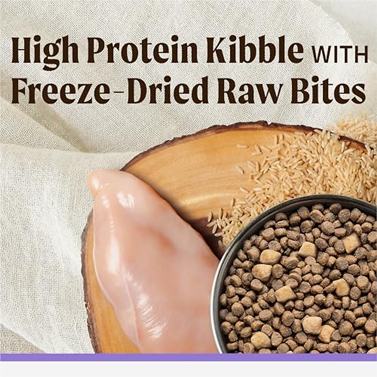 Merrick Backcountry Healthy Grains Premium Dry Puppy Food, Kibble with Freeze Dried Raw Pieces, Chicken - 10.0 lb. Bag