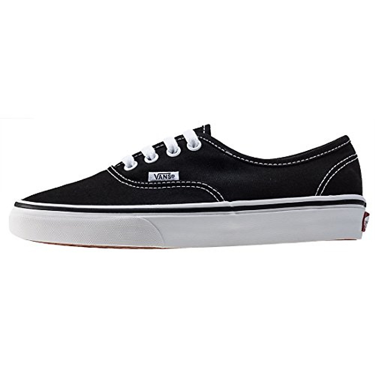 Vans Authentic Core Classics, Black, Men's 9, Women's 10.5 Medium