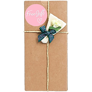 1.5 Inch Customer Appreciation Stickers Small Business Sticker, Decorative Sealing Stickers for Delivery, Decoration, Gifts, Packaging, 500 Labels Per Roll (Pink Background)