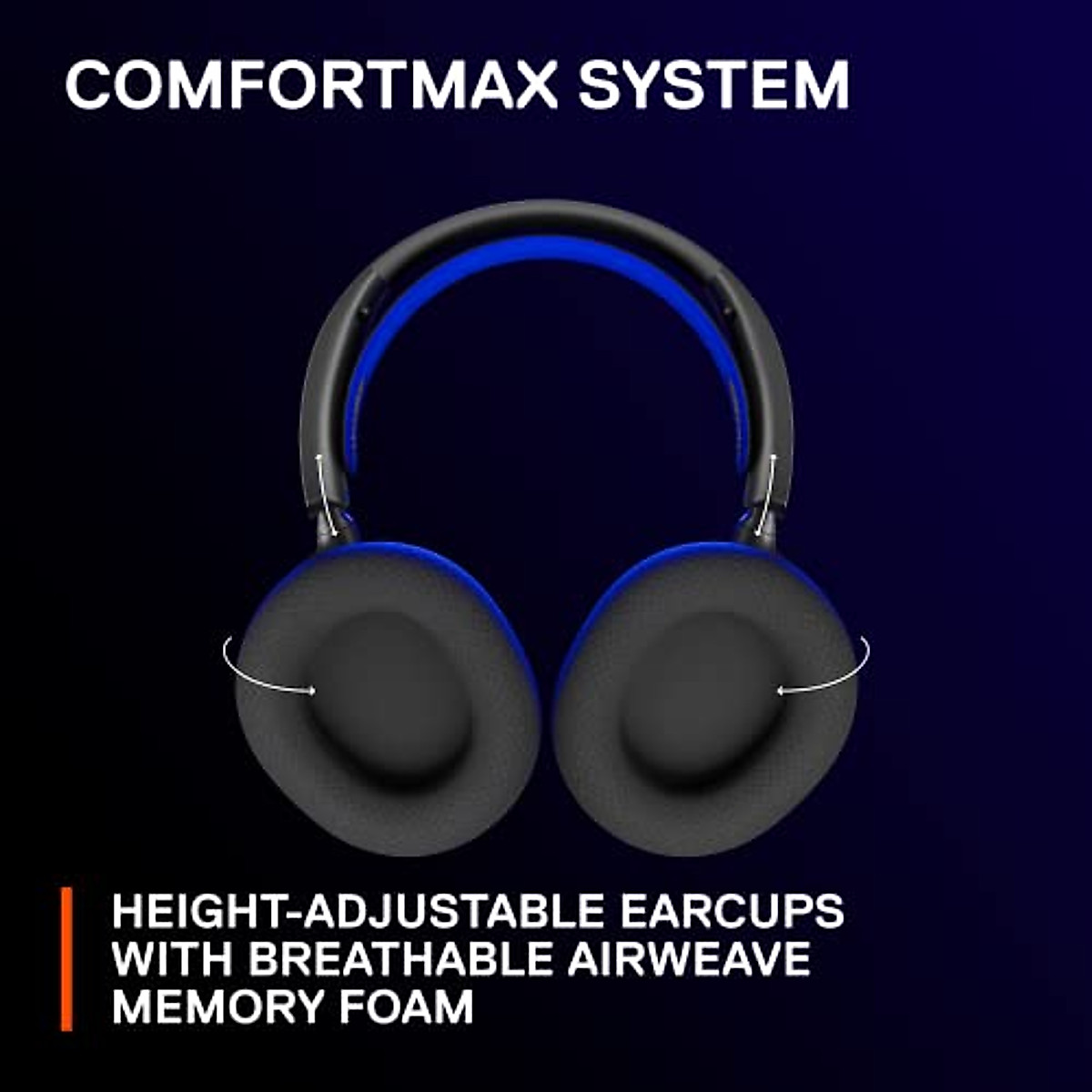 SteelSeries Arctis Nova 7P Wireless Multi-Platform Gaming Headset — Neodymium Magnetic Drivers — 2.4GHz + Bluetooth — 38Hr USB-C Battery — Gen2 AI Mic — PlayStation, PC, Switch, VR, Mobile - Black