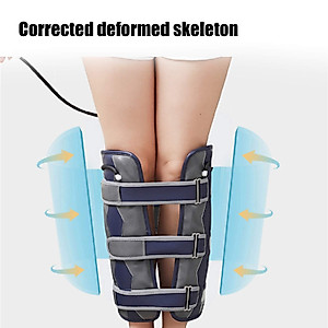 ANGGREK O/X Leg Type Correction Belt, Three in one Adjustable Legs Posture Corrector Belt Knock Knees Shape Straightening Band Bandage 360 Degrees package