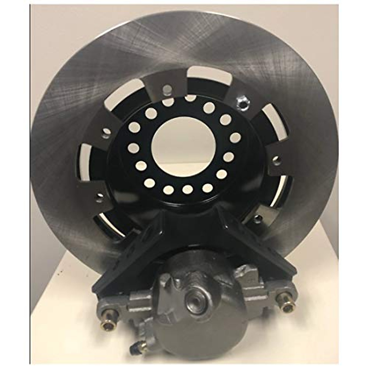 Drum to Disc Brakes Conversion Kit, Weld-On Rear Disc Brake Conversion Kit, 1969-77 GM Caliper, 3 Inch Backspace, Rear Drum Brake Conversion Kit with Rear Brake Caliper