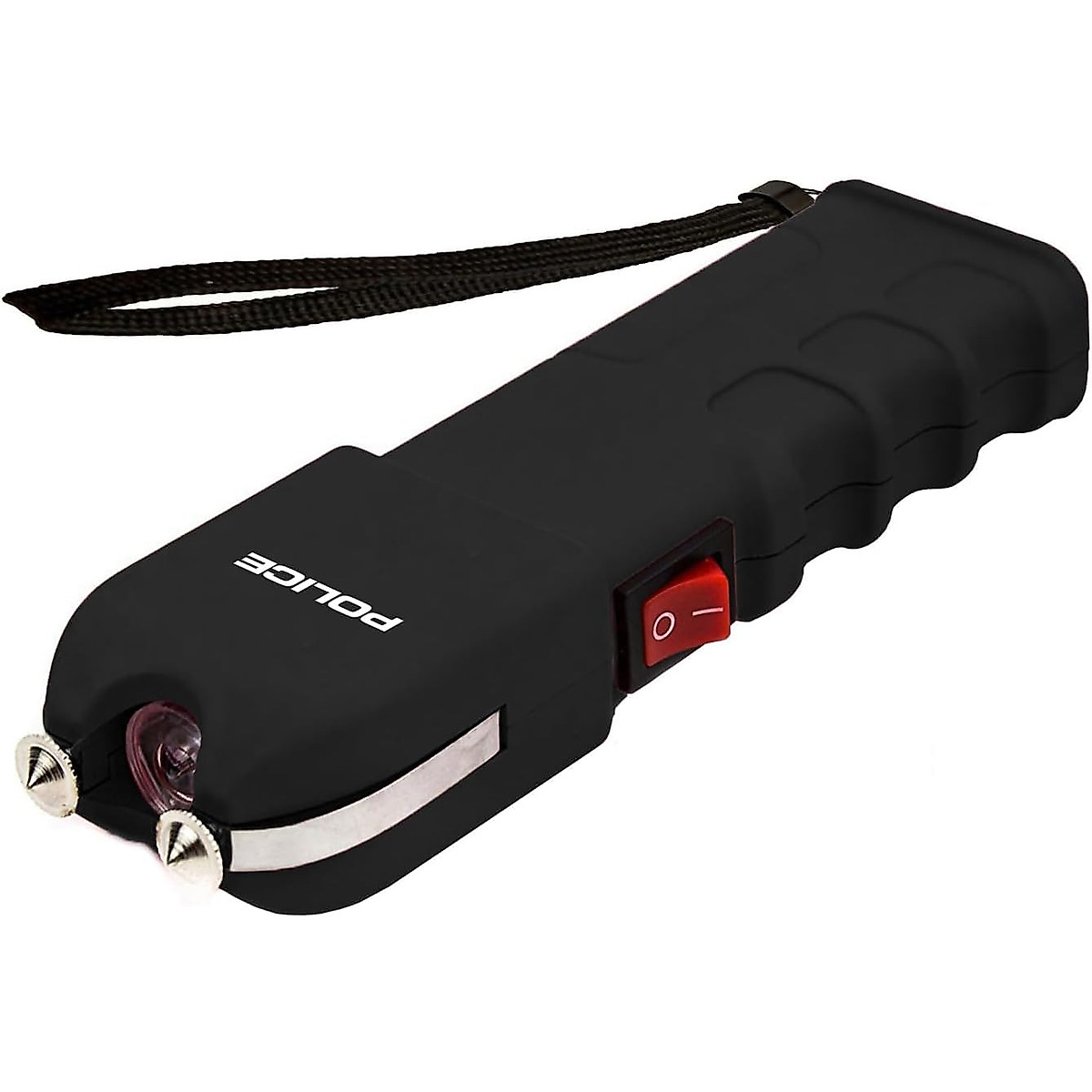 POLICE Stun Gun with LED Flashlight - 928 (Black)