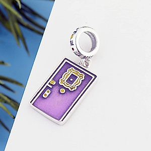 Friends Door Charm 925 Sterling Silver Friends Door Charm Christmas Birthday Mother Gift Beaded Jewelry
