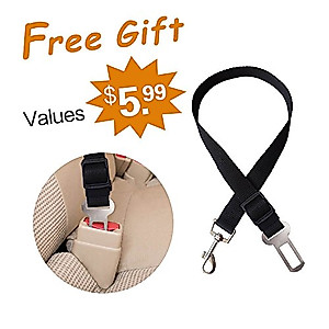 Vailge Extra Large, 100% Waterproof Dog Seat Cover for Back Seat with Zipper Side Flap, Heavy Duty car Hammock Pet Seat Cover for Cars Trucks suvs