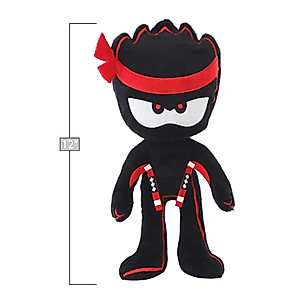 NINJA KIDZ TV Plush Buddy – Payton | 12 Inch Figure | Removable Signature Toy Staff | Collectable | Great Gift & Fun Toy for Kids