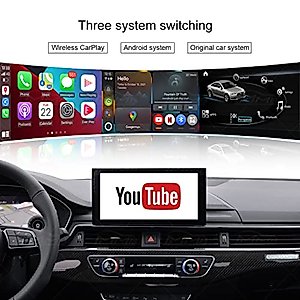 Smart World Company MMB 11.0 Android OS Video Streaming Adapter for Carplay and Android Auto Media interfaces enables app Download Music Video Navigation USB Type-C HDMI