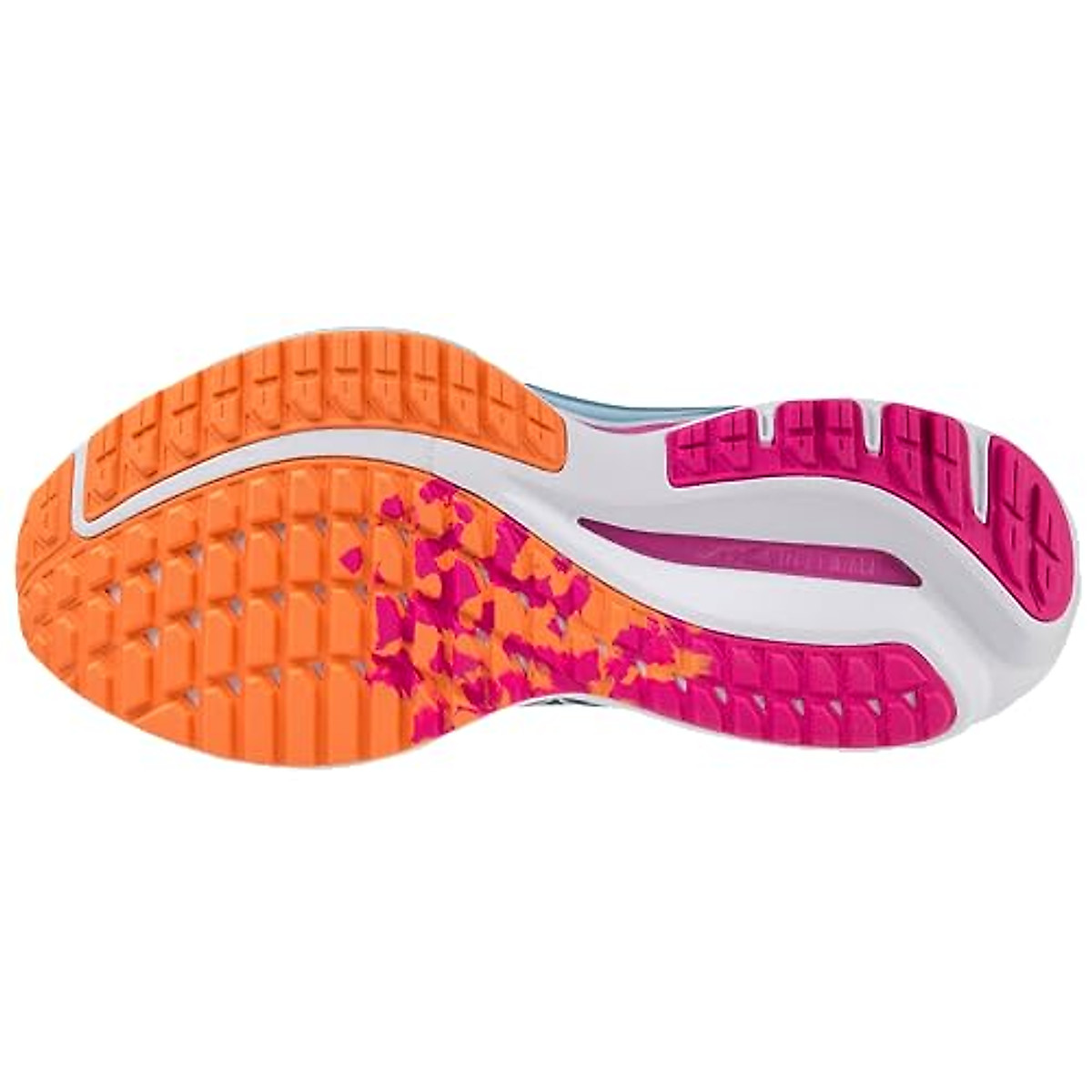 Mizuno Women's Wave Inspire 19 Running Shoe, Provincial Blue/White, 9