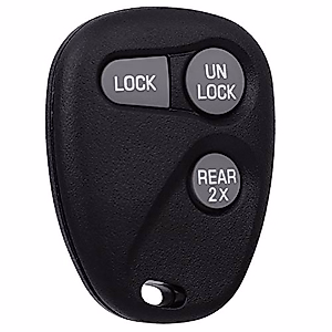 ECCPP X 1 Keyless Entry Remote Key Fob Replacement for 1997-02 for Chevy for GMC for Oldsmobile Express/Sonoma/for Astro/for Suburban 1500/for Tahoe/Yukon/Jimmy/Savana/Bravada FCC 167901-5 16245100-29