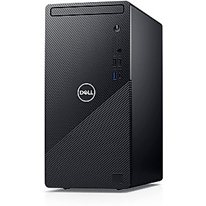 Dell Inspiron 3891 Business Desktop Computer, 10th Gen Intel Core i5-10400, Windows 10 Pro, 32GB RAM, 1TB SSD, Intel UHD Graphics 630, Wi-Fi 6, Bluetooth, Black