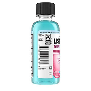 Listerine Gum Therapy Anti-Plaque & Gingivitis Travel Mouthwash, Glacier Mint, 95 mL 1 ea