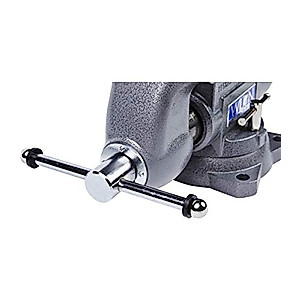 Wilton Tradesman Bench Vise, 6-1/2" Jaw Width, 6" Max Jaw Opening, 4" Throat (Model 1765)