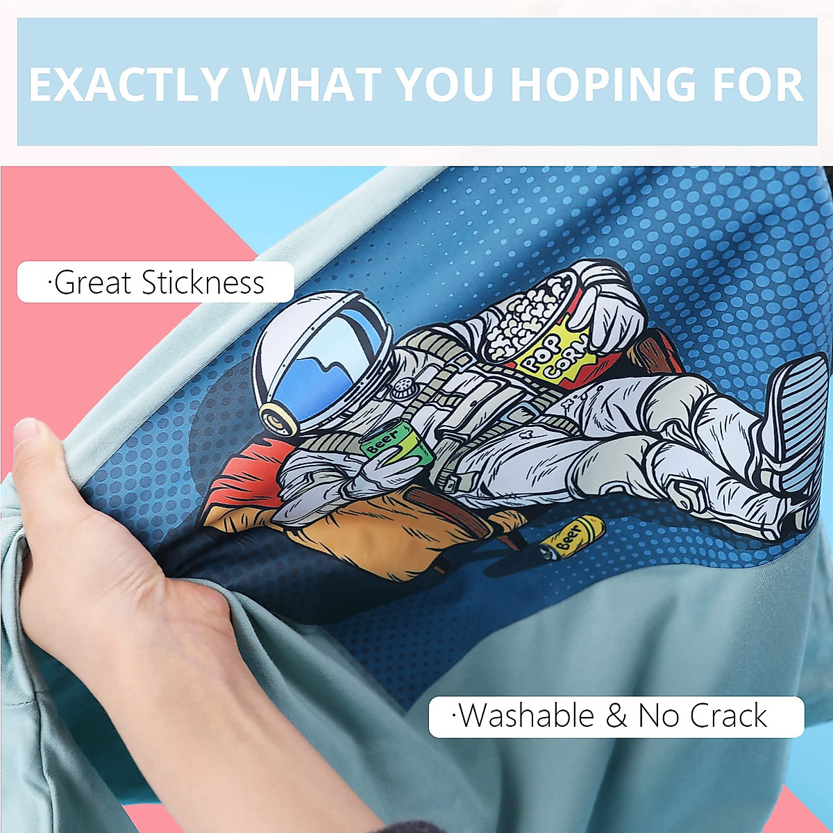 HTVRONT Sublimation HTV for Dark Fabric/Light Fabric - Matte Sublimation Vinyl 12" X 5FT - Sublimation Blanks for Sublimation Shirts/Bag/Hat/Pillow