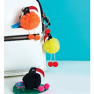 Klutz Pom-Pom Backpack Clips Craft Kit