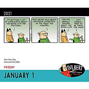Dilbert 2021 Day-to-Day Calendar